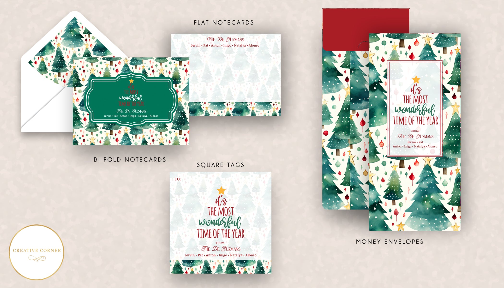 Personalized Stationeries CS-029 Creative Corner PH