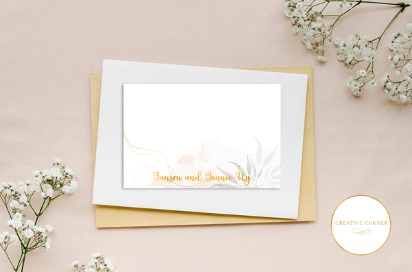 Print and Foiled Notecards PF-004 - Creative Corner PH